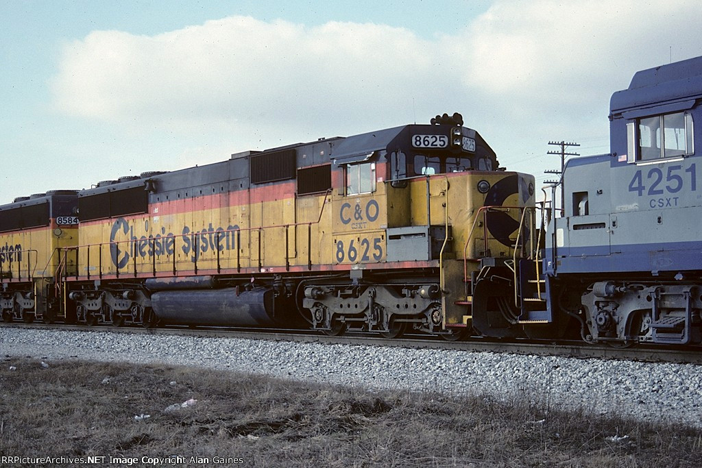 CSX SD50 8625